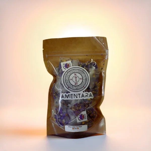 Blue Lotus Tea Bags 30ct (1g each) - Amentara